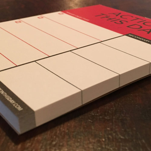 Action This Day Pad: Set of 5 – Take Action This Day